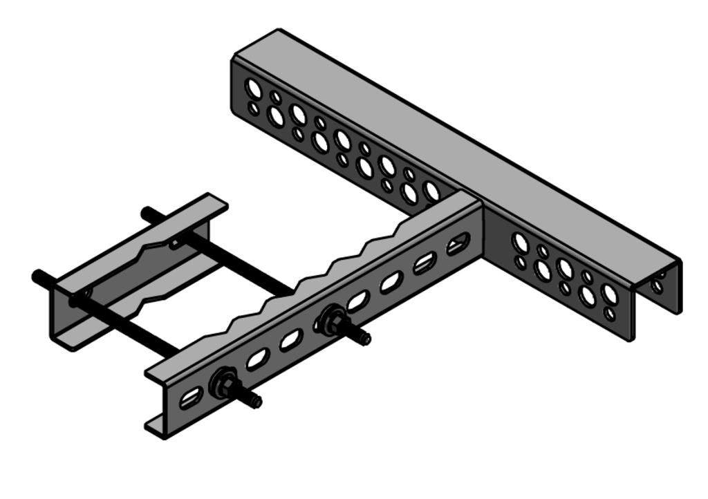 LOW PIM SINGLE SIDE CABLE SUPPORT BRACKET FOR RRU AND ANTENNA'S 31 SNAP ...